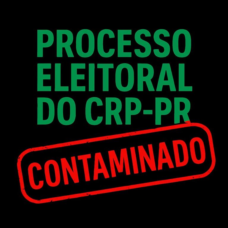 Diretoria do CRP-PR é acusada de favorecer a Chapa 12 na eleição para a ...